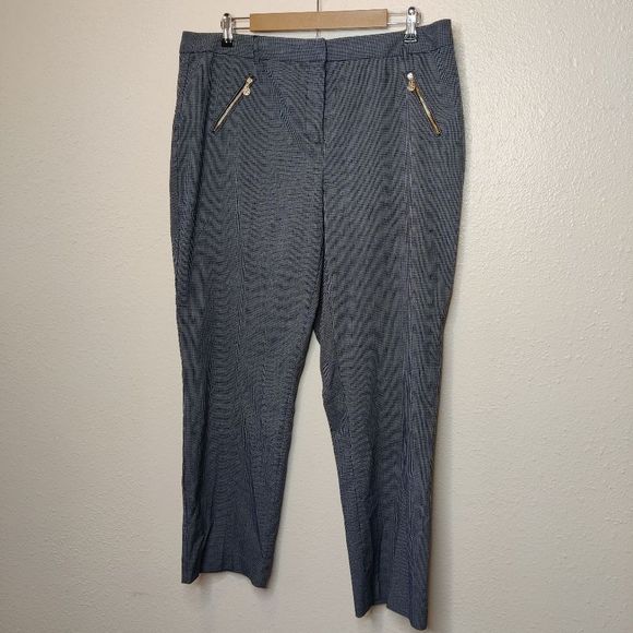 Anne Klein | Pants & Jumpsuits | Anne Klein Microplaidsize6 Clasp ...